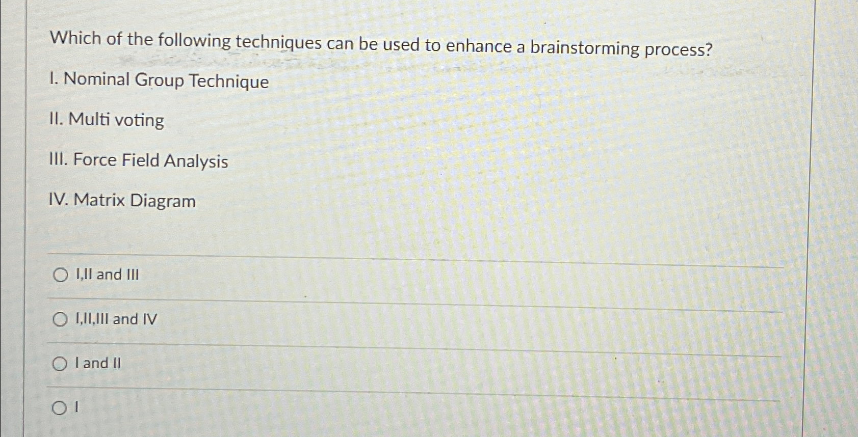 Solved Which of the following techniques can be used to | Chegg.com