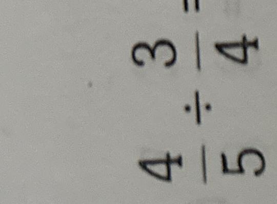 Solved 45÷34= | Chegg.com