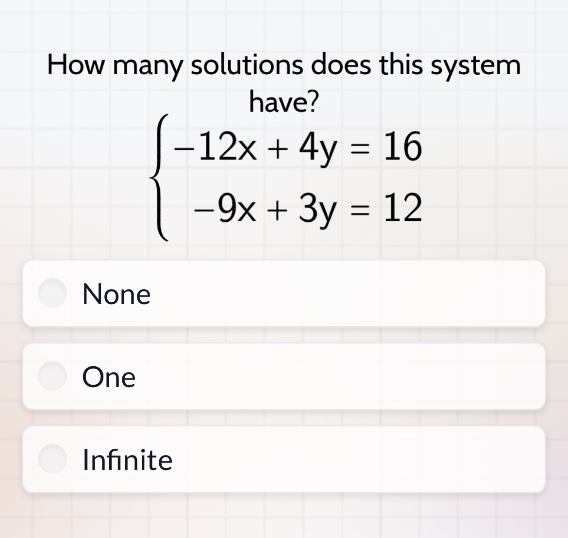 Solved How many solutions does this system | Chegg.com