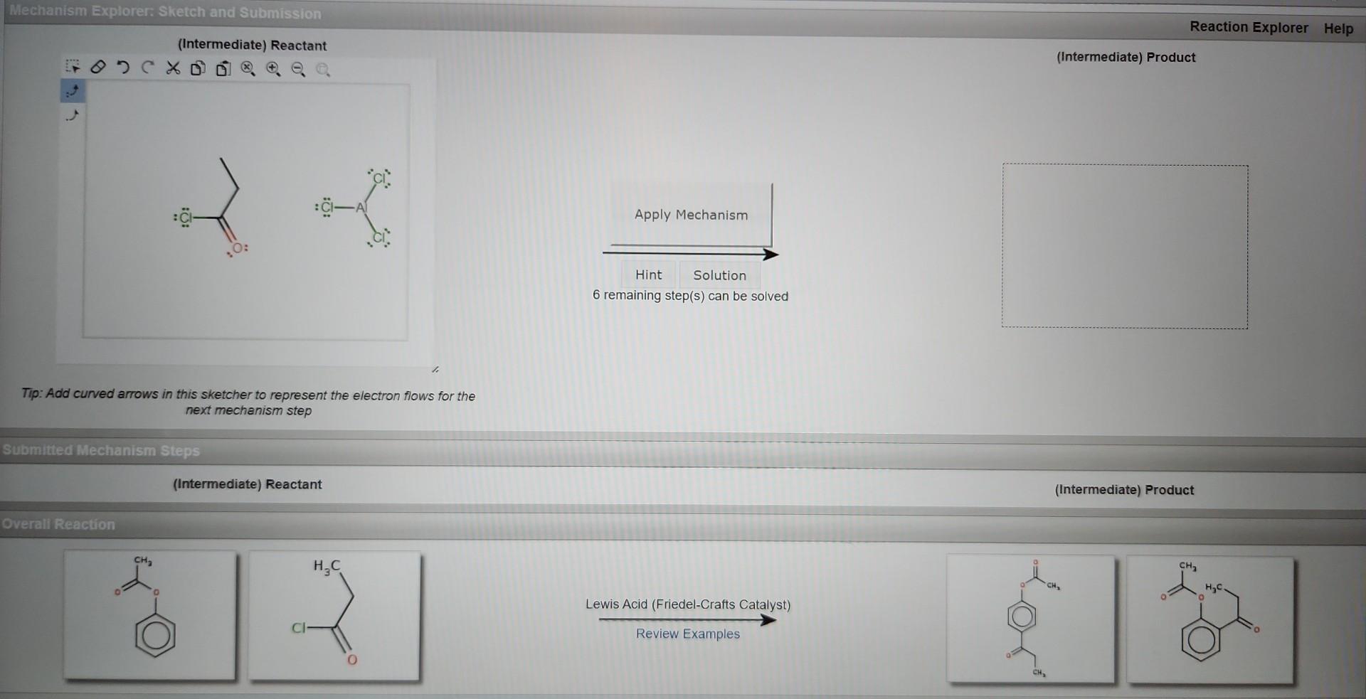Solved (Intermediate) Product Tip: Add curved arrows in this | Chegg.com