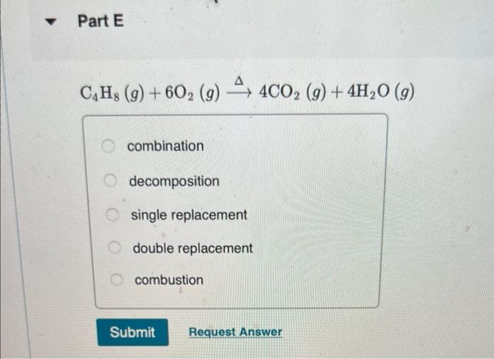 Solved Classify each of the following as a combination, | Chegg.com