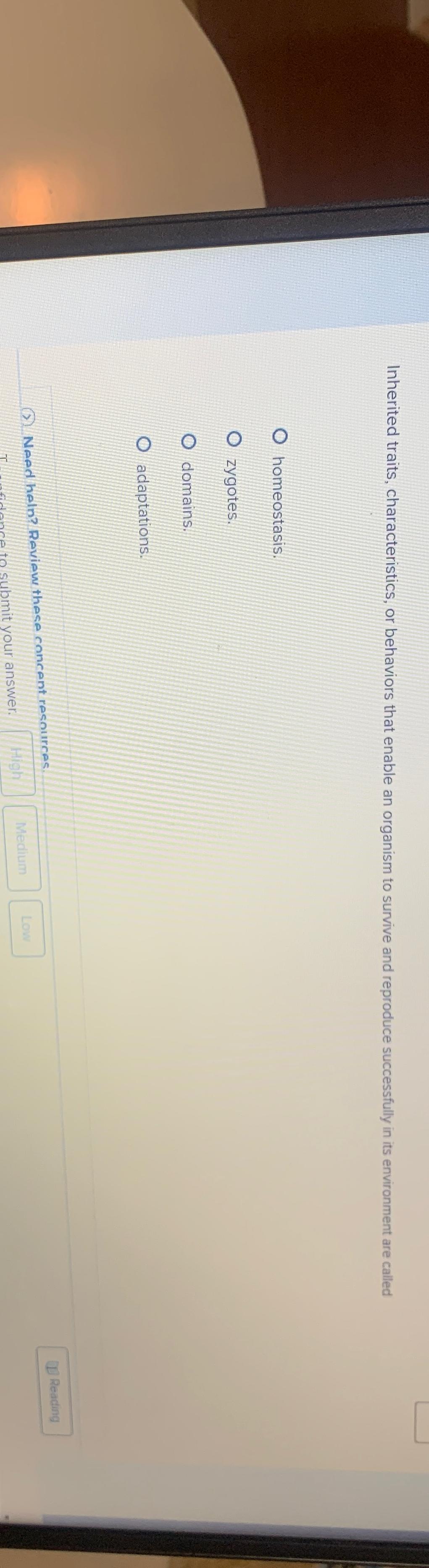 Solved Inherited traits, characteristics, or behaviors that | Chegg.com