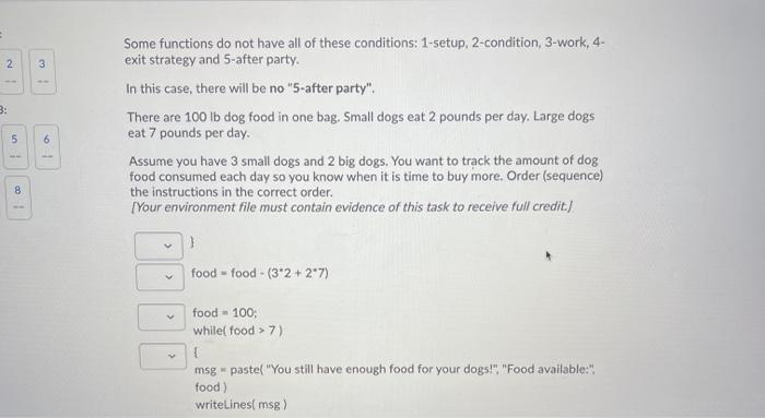 Solved 2 3 Some functions do not have all of these | Chegg.com