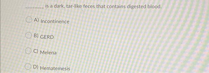 Solved In the medical word peristalsis, the medical word | Chegg.com