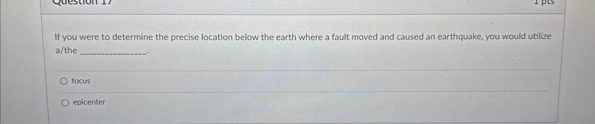 Solved If you were to determine the precise location below | Chegg.com