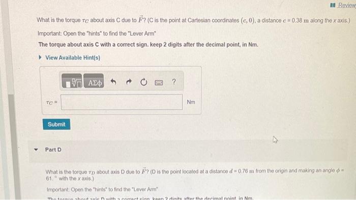 Solved A force F is applied to an object trying to make the | Chegg.com
