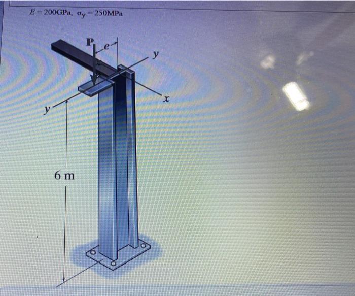 Solved QUESTION 3 The W250 x 28 A-36-steel column is fixed | Chegg.com