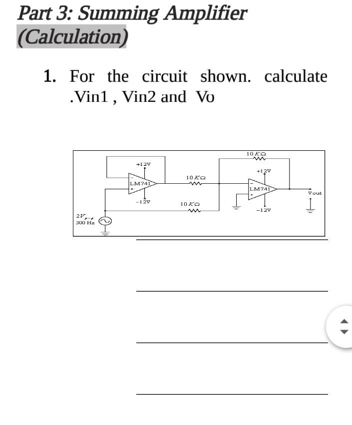 Solved 1. Construct the circuit shown Connect a V 500 Hz, 1 | Chegg.com