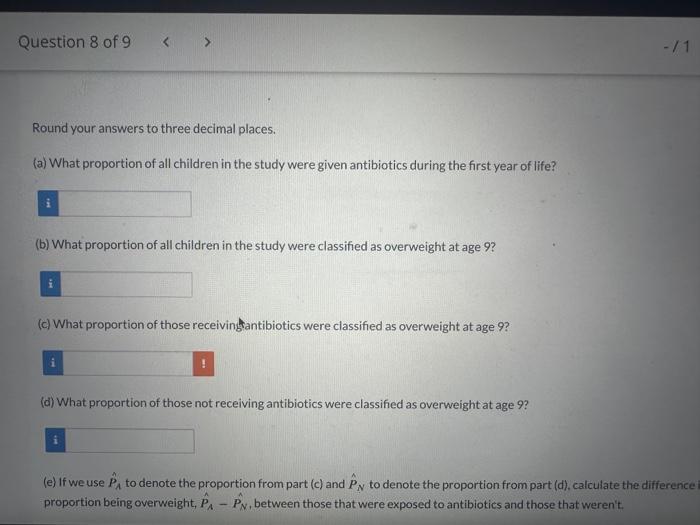 Solved 2.1 Question 8 of 9