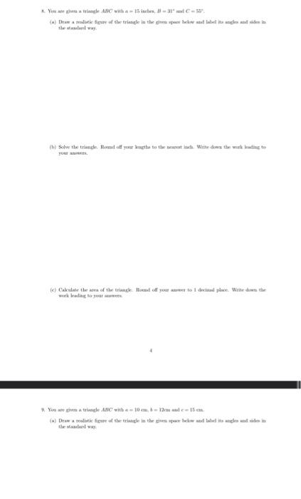 Solved He otweival way. yotar anowts. sork haditis to swat | Chegg.com