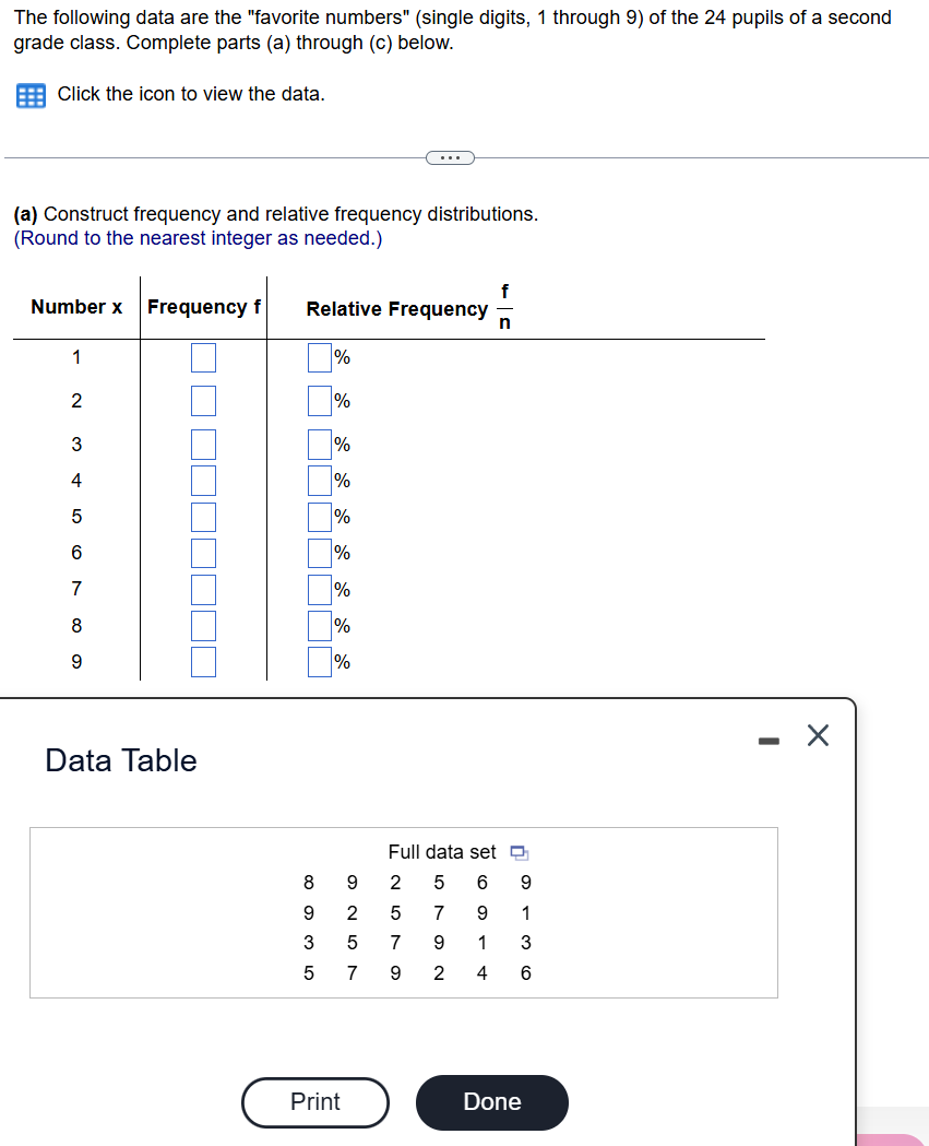 Solved The scores of the 48 ﻿members of a sociology lecture | Chegg.com