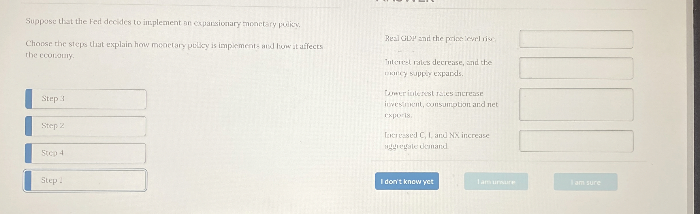 Solved Suppose that the Fed decides to implement an | Chegg.com