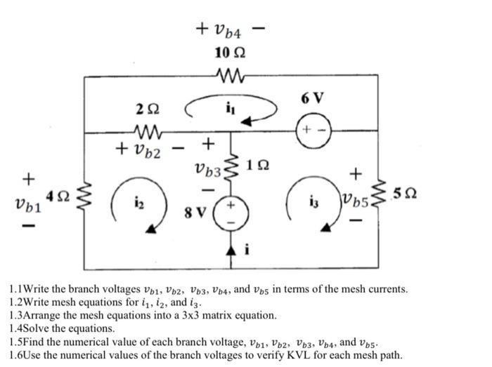 Solved + Vb4 10 S2 6 V 222 11 + + Vb2 + Vb3 1Ω + + 522 482 | Chegg.com