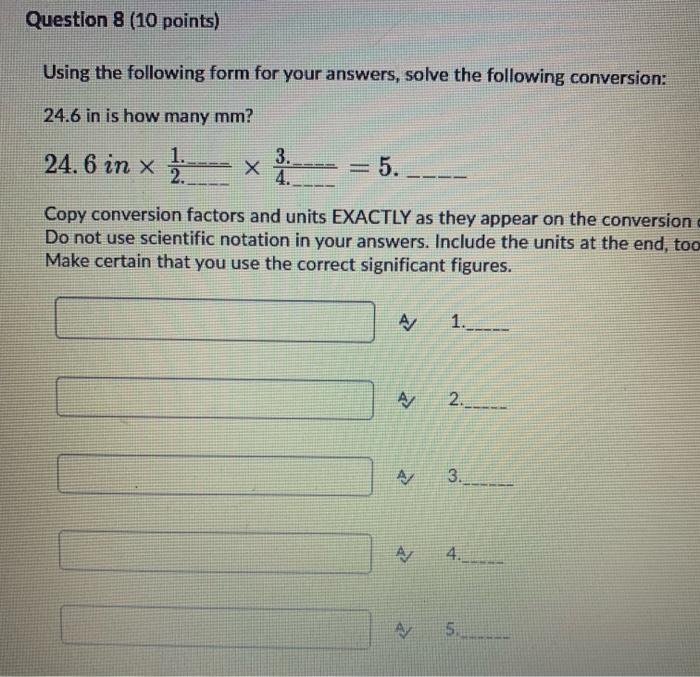 Solved Question 9 (10 points) Using the following form for | Chegg.com