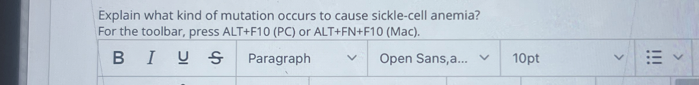 Solved Explain what kind of mutation occurs to cause | Chegg.com