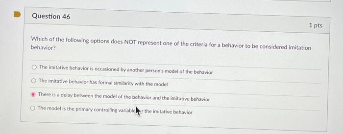 Solved Question 46 1 pts Which of the following options does | Chegg.com Solved Question 46 1 pts Which of the following options does | Chegg.com