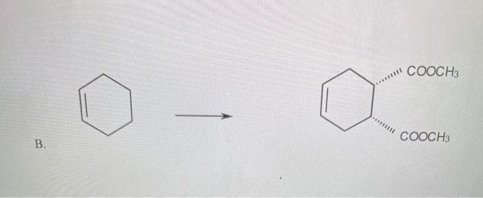 Solved COOCH3 COOCH3 B. | Chegg.com
