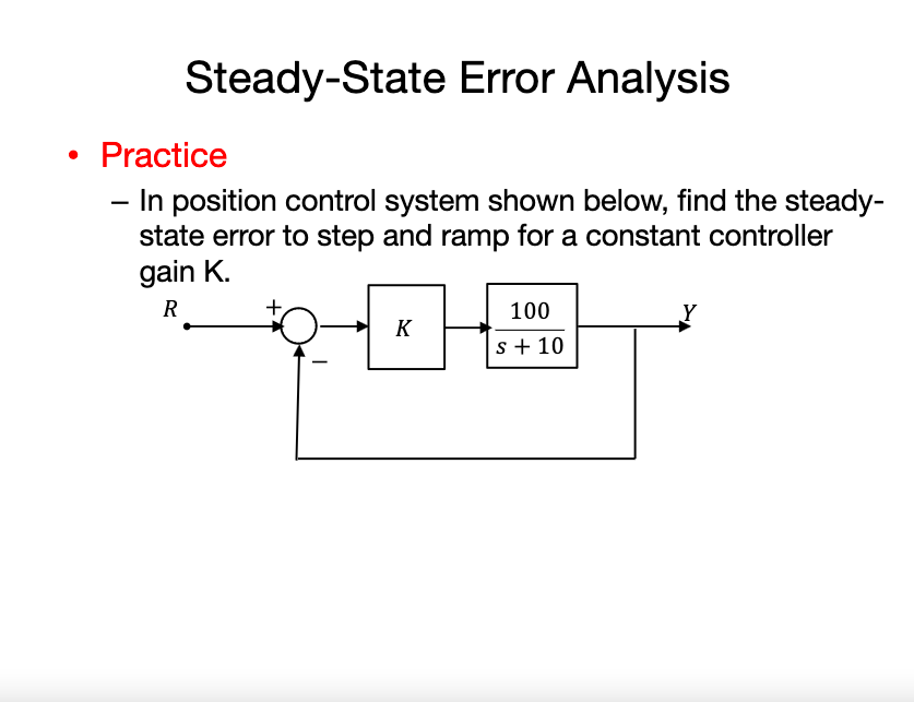 Solved In position control system shown below, find the | Chegg.com