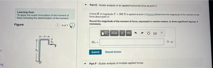 Solved Learning Goal: To apply the scalar formulation of the | Chegg.com