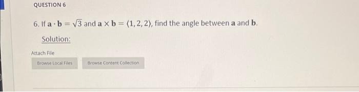 Solved QUESTION 1 1. Show that the vector orth, b = b-projab | Chegg.com