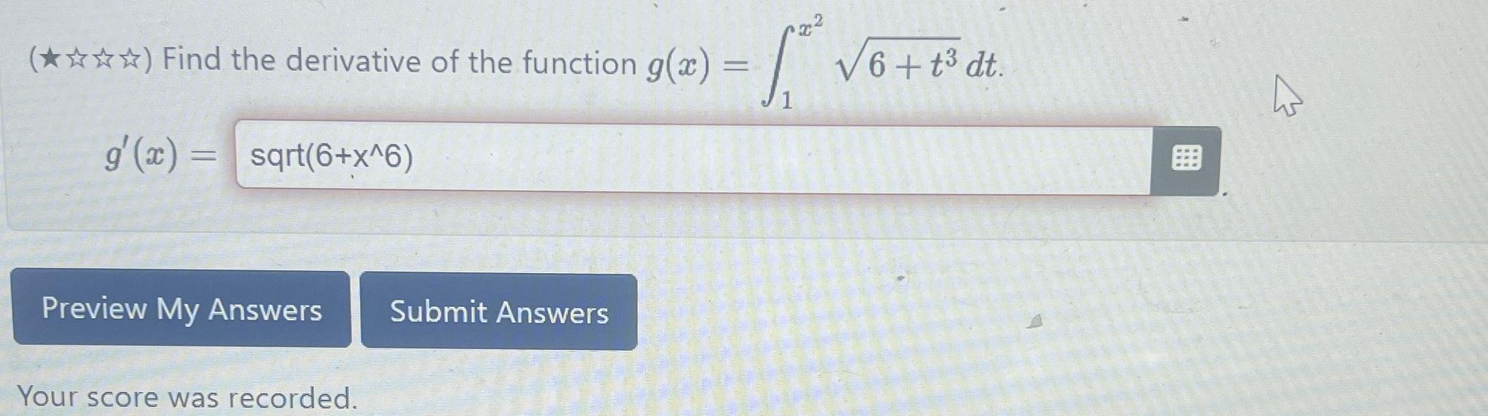 Solved (***22+x) ﻿Find the derivative of the function | Chegg.com