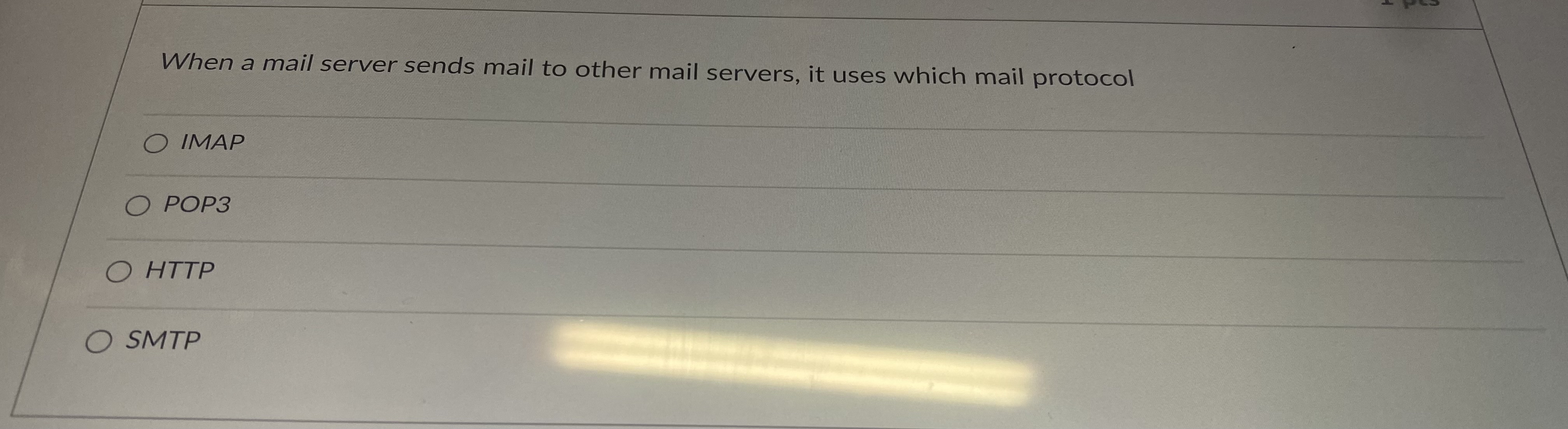 Solved When a mail server sends mail to other mail servers, | Chegg.com
