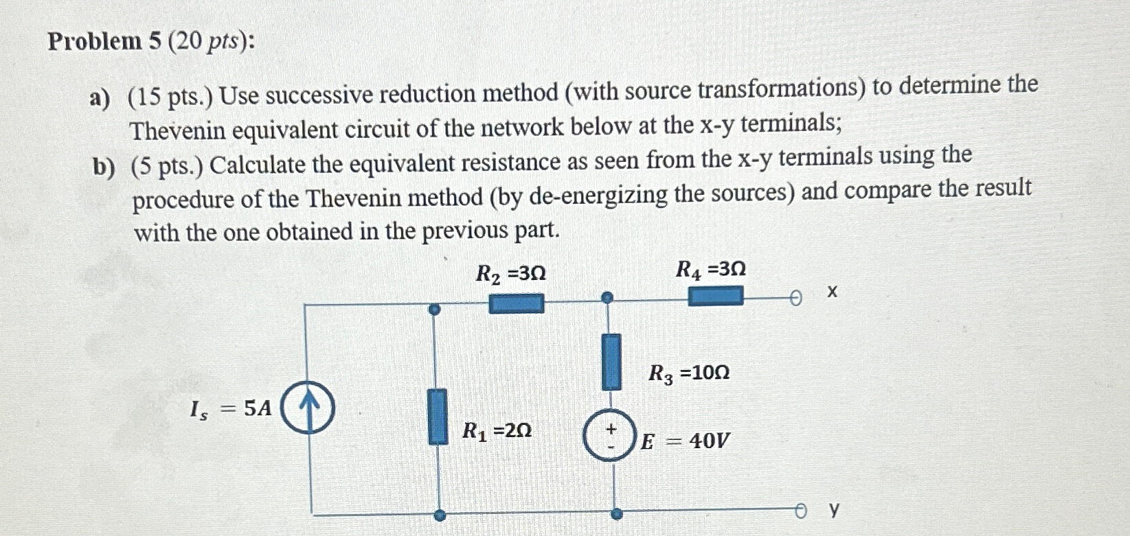 Solved Problem 5 (20 pts):a) (15 pts.) Use successive | Chegg.com Solved Problem 5 (20 pts):a) (15 pts.) Use successive | Chegg.com