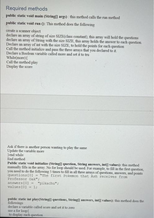 Solved Objectives Practice working with arrays Problem Write | Chegg.com