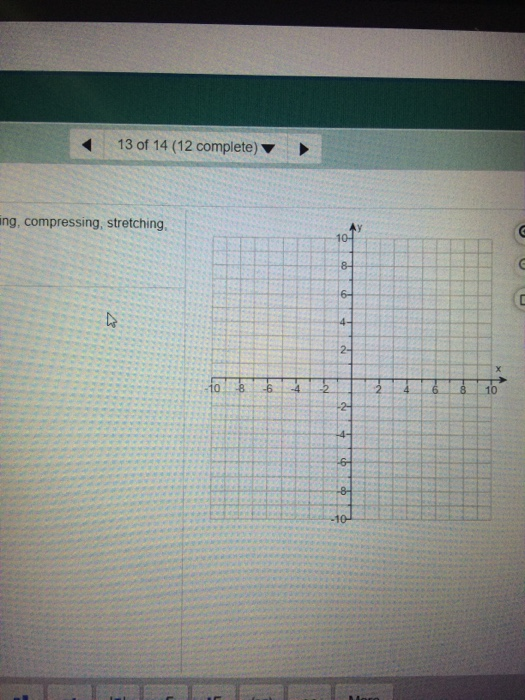 Solved Starting with the graph of a basic function, graph | Chegg.com