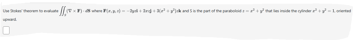 Solved Use Stokes' theorem to ﻿evaluate ∬S(grad×F)*dS ﻿where | Chegg.com