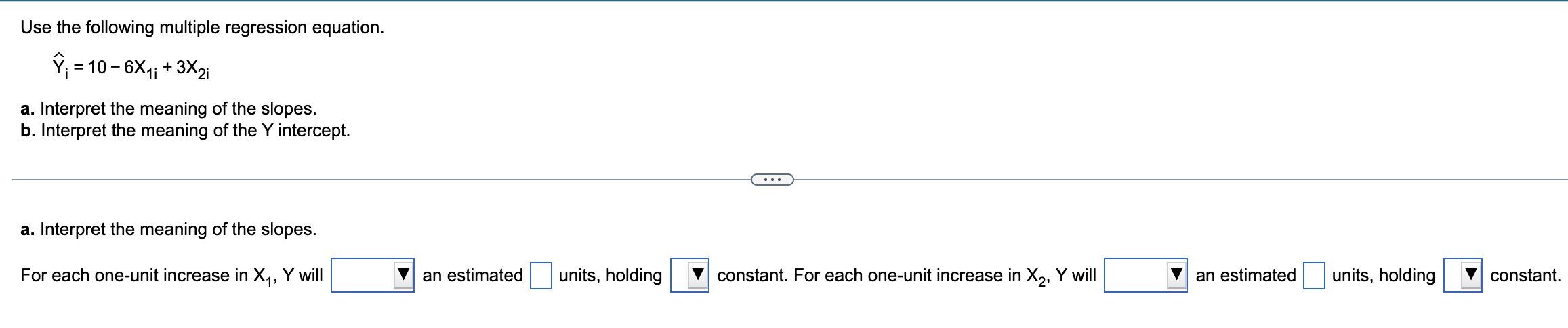 Solved Use the following multiple regression | Chegg.com