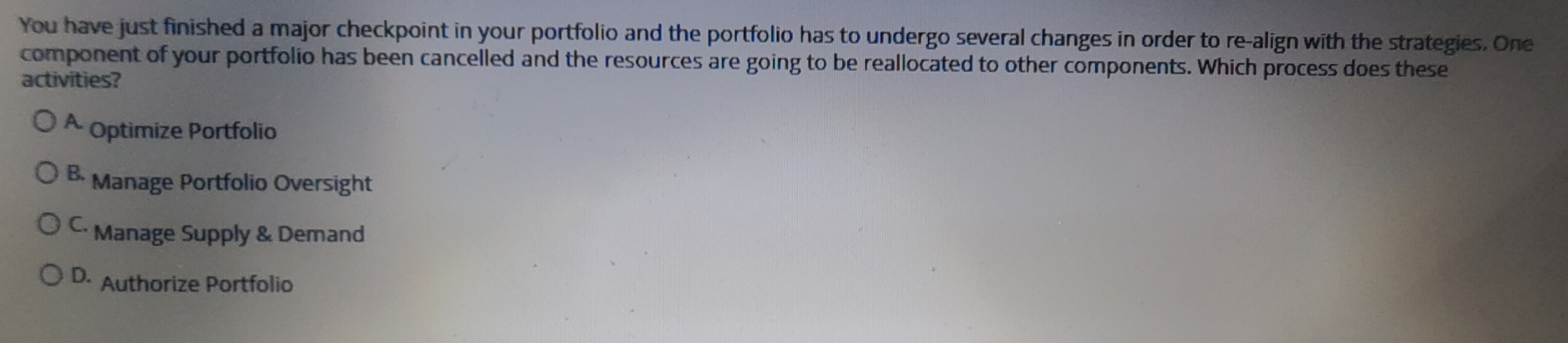 Solved You have just finished a major checkpoint in your | Chegg.com