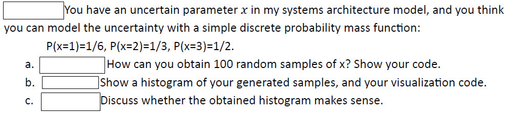 Solved Use coding in R-codeYou have an ﻿uncertain parameter | Chegg.com
