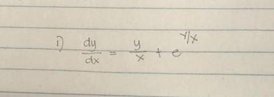 Solved Differential equations solve the problems show your | Chegg.com