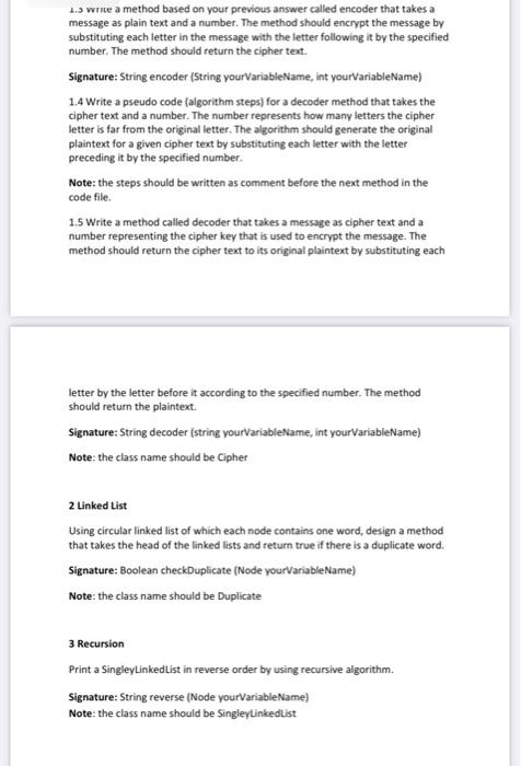 Solved 1 Cryptography with Strings and Character Arrays 1 | Chegg.com