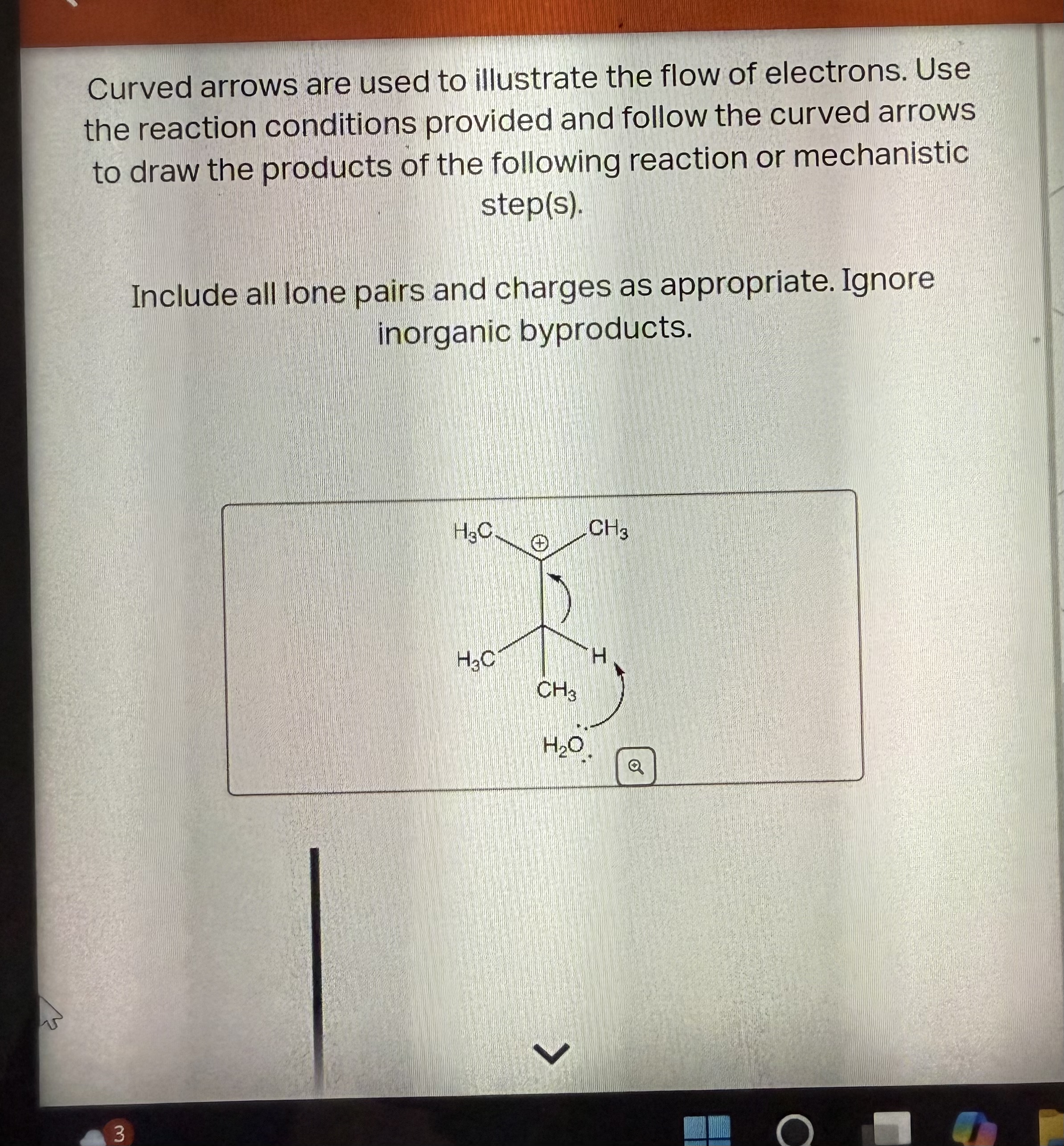 Solved Curved arrows are used to illustrate the flow of | Chegg.com