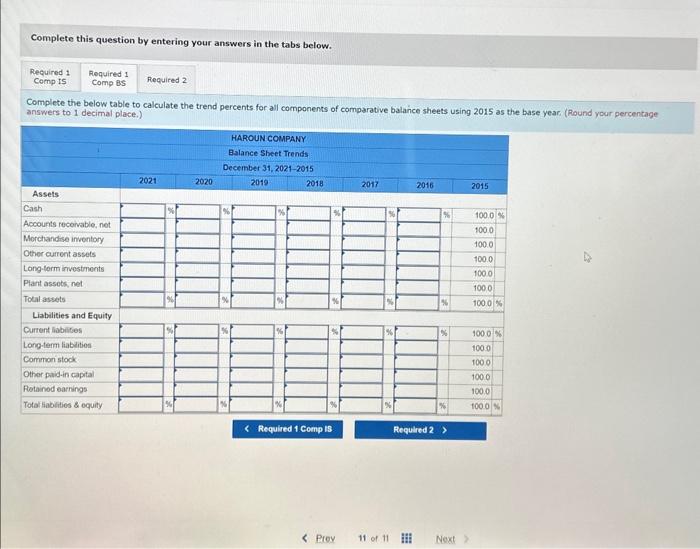 Solved Problem 13-1A (Algo) Calculating and analyzing trend | Chegg.com