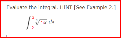 Solved Evaluate the integral. HINT [See Example 2.]∫-225x3dx | Chegg.com