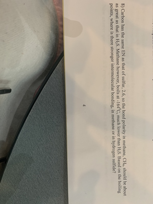 Solved 9) Build a model of methane. What type of | Chegg.com
