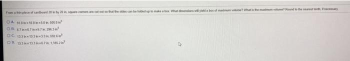 Solved From an pheart cardboard 20h by 23.com ww ws at the | Chegg.com
