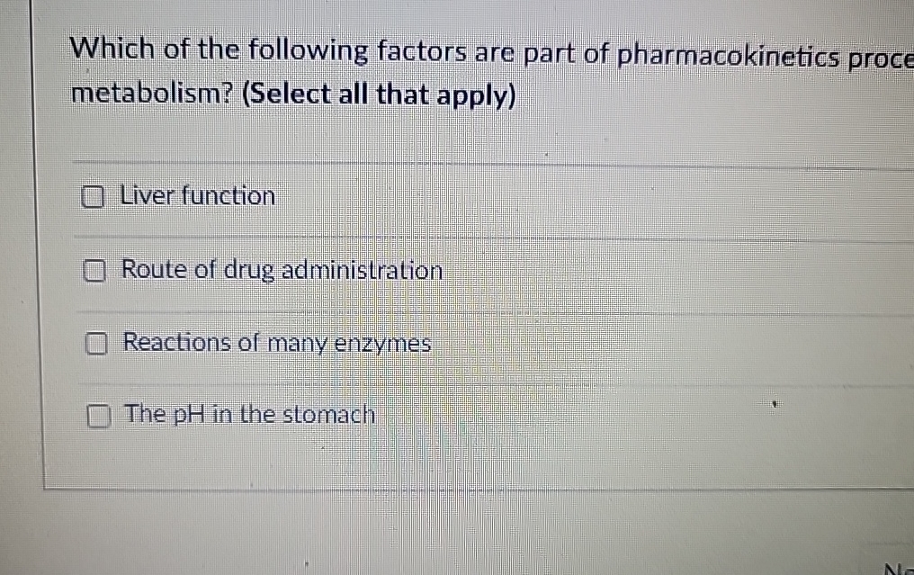 Solved Which of the following factors are part of | Chegg.com
