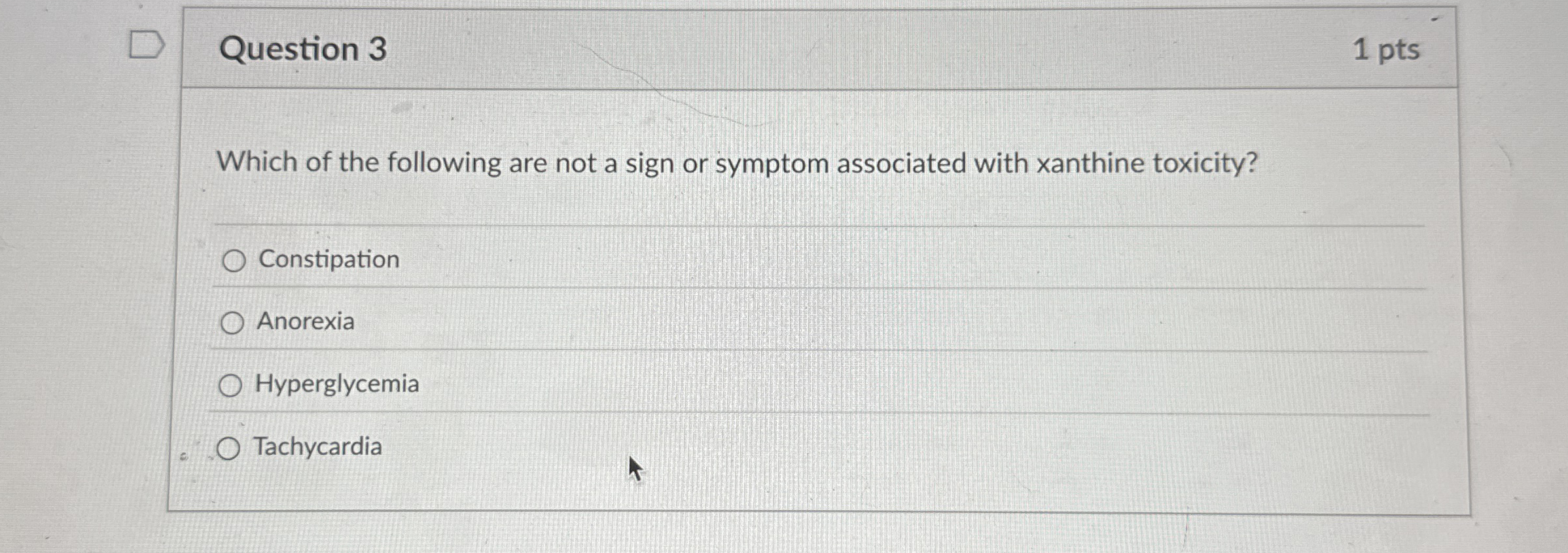 Solved Question 31 ﻿ptsWhich of the following are not a sign | Chegg.com