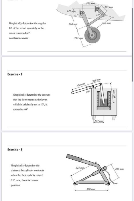 Solved Giraphically determine the angular lift of the wheel | Chegg.com