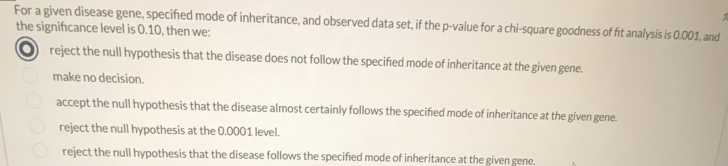 Solved For a given disease gene, specified mode of | Chegg.com