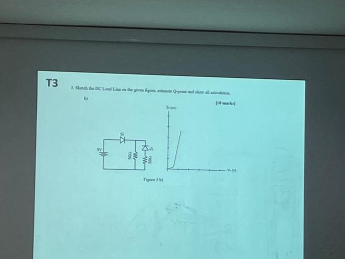 The Arcuit In Figue Bi Shows A Series Parallel Diode