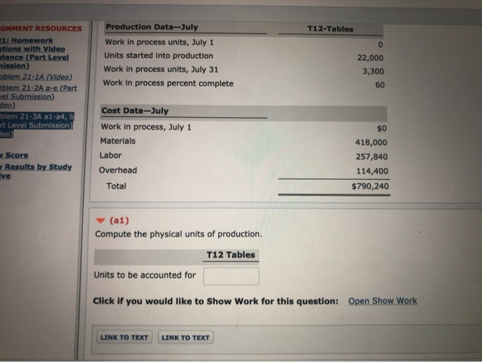 Solved CALCULATOR RCES (Part Problem 21-3A 1-4, (Part Level | Chegg.com