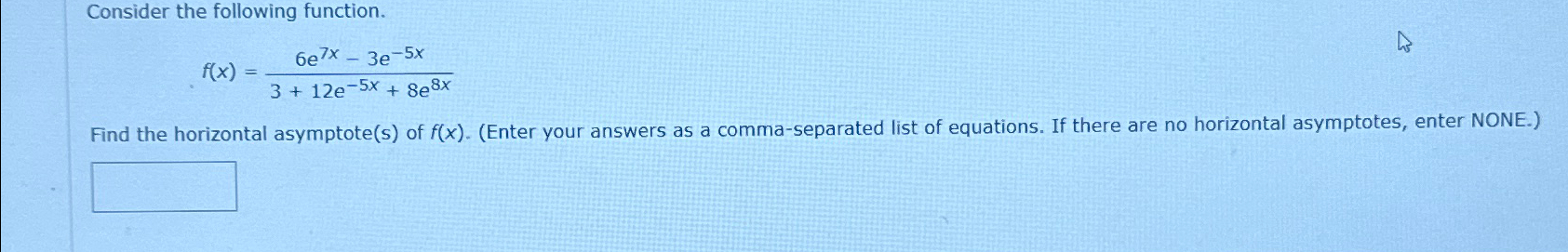 Solved Consider the following | Chegg.com