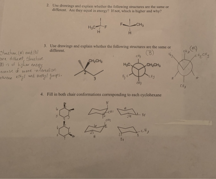 Solved 2. Use drawings and explain whether the following | Chegg.com