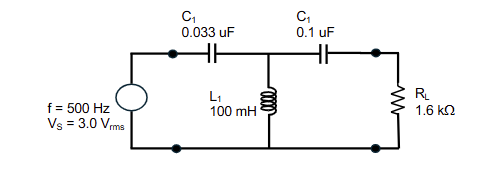 Solved Measure the voltage across RL ﻿ ﻿with the given | Chegg.com