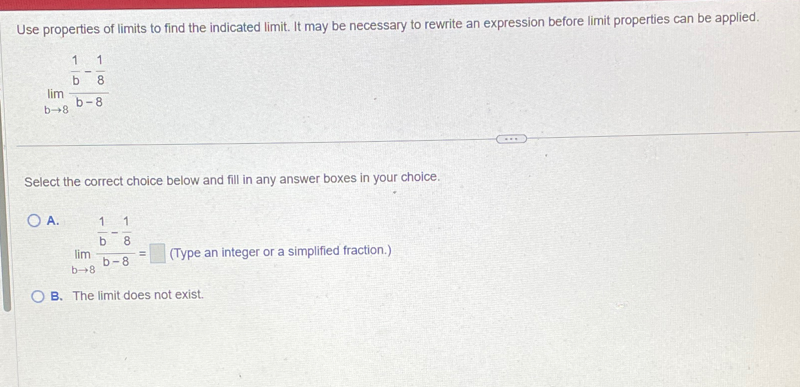Solved Use properties of limits to find the indicated limit. | Chegg.com